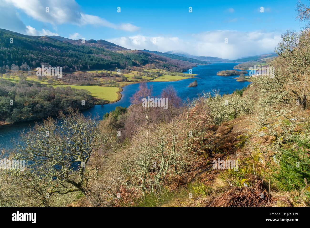 Loch tummel road hi-res stock photography and images - Alamy