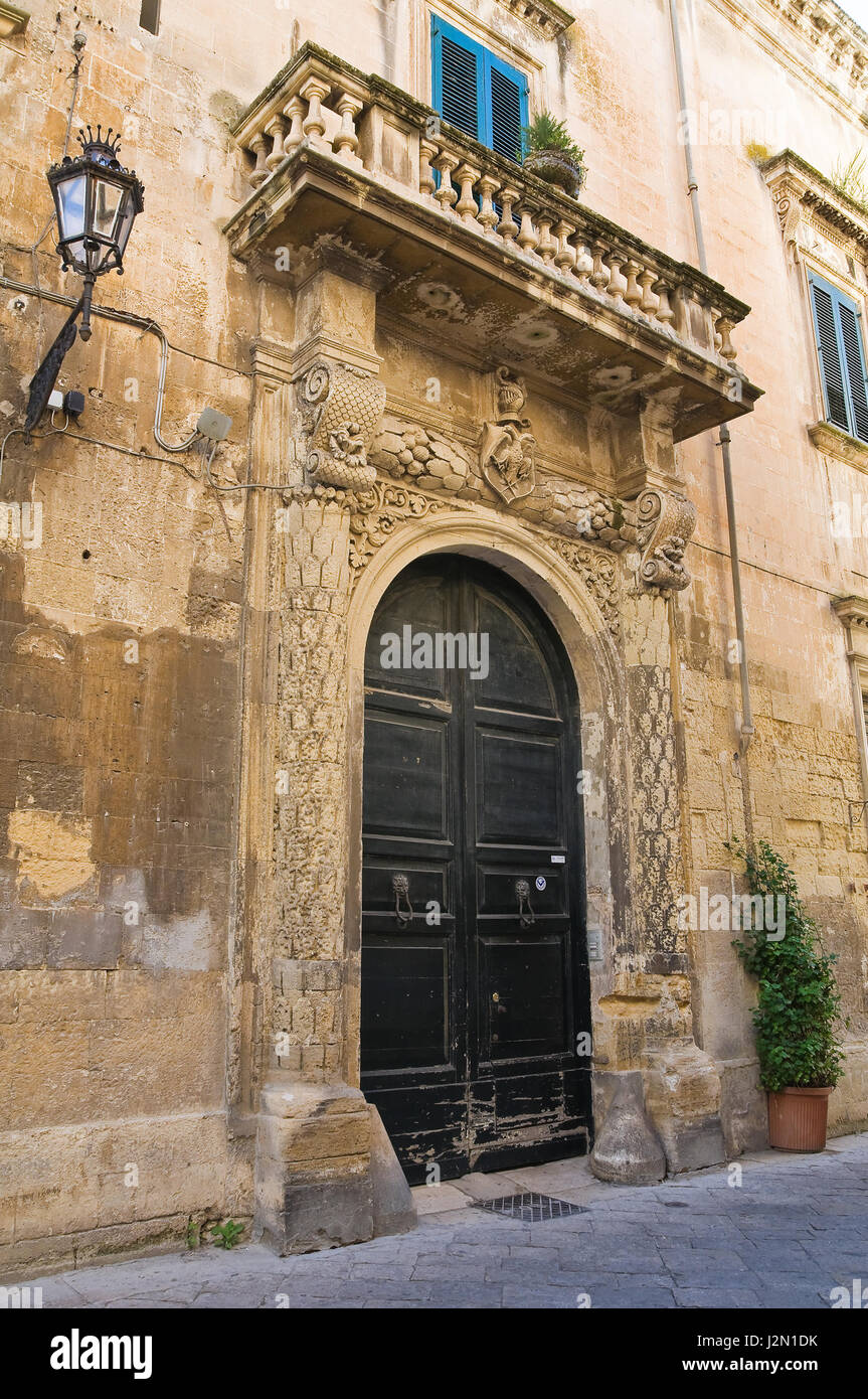 Spada Palace. Lecce. Puglia. Italy Stock Photo - Alamy