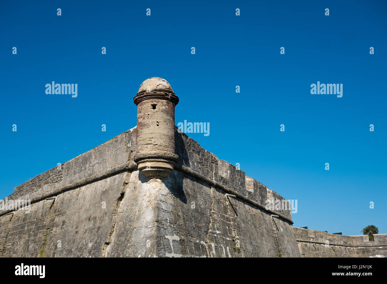 Castillo de San Marcos, the oldest fort in the continental United ...