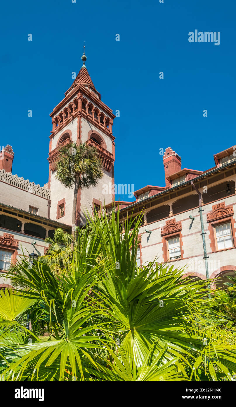 The main campus of Flagler College, a liberal arts college in St ...