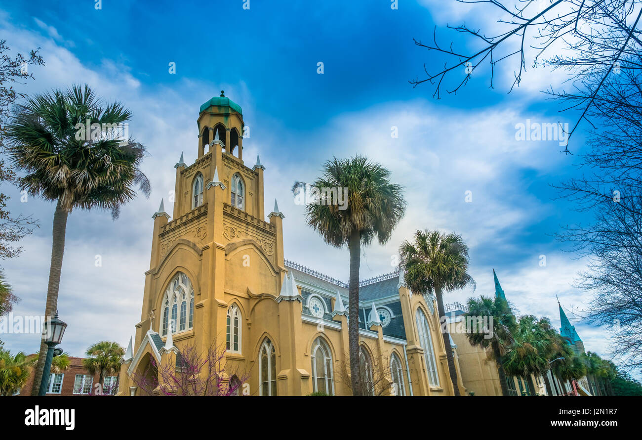 Temple Mickve Israel, one of the oldest in the United States. Organized ...