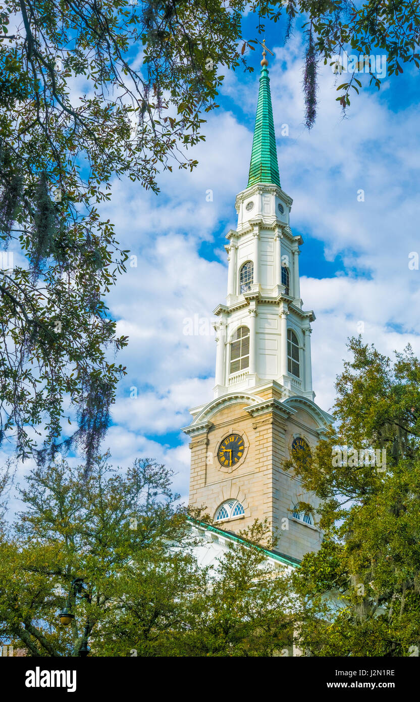 The Independent Presbyterian Church, Savannah, GA. The first ...