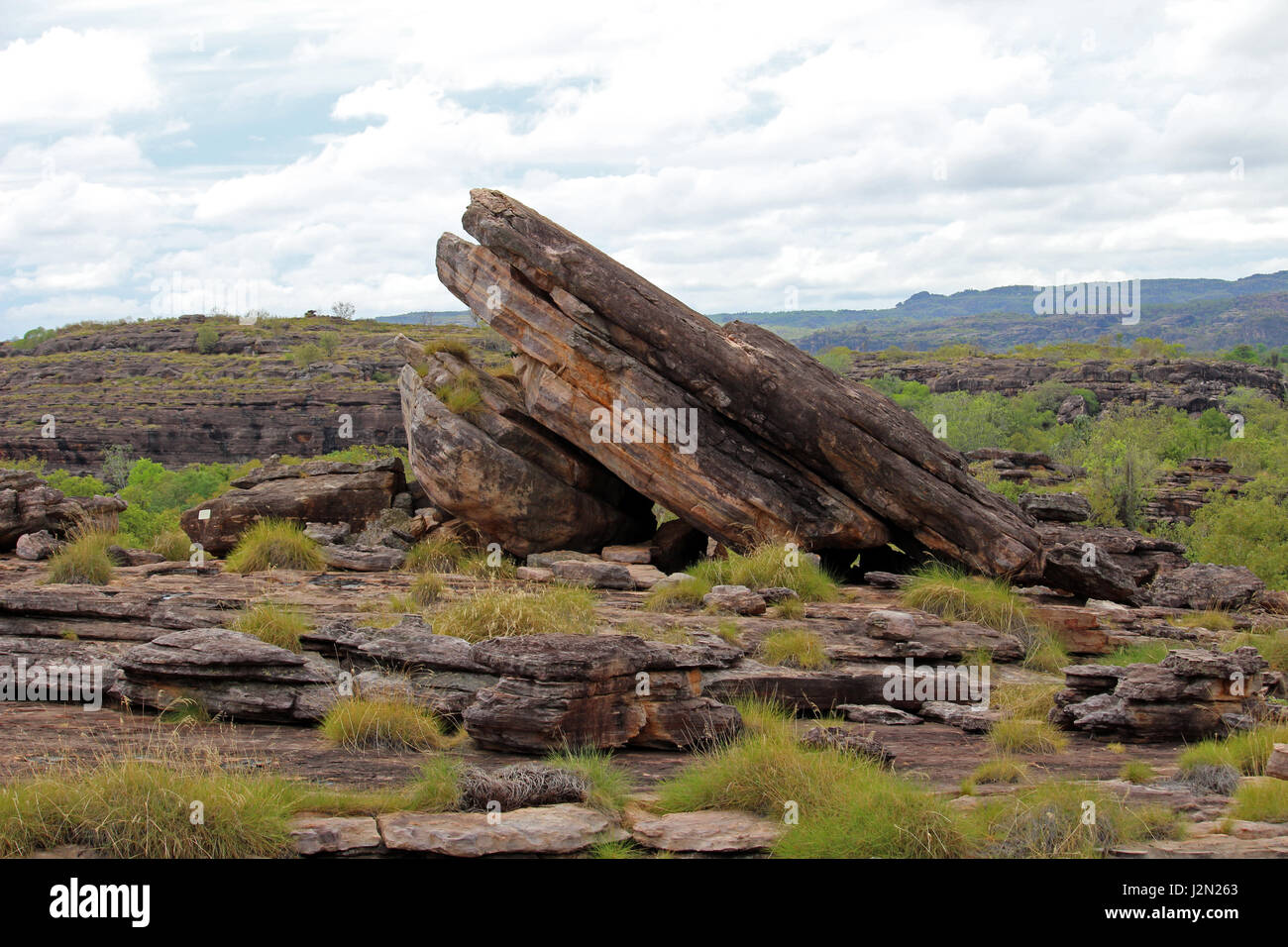 Ubirr rock formation Stock Photo - Alamy