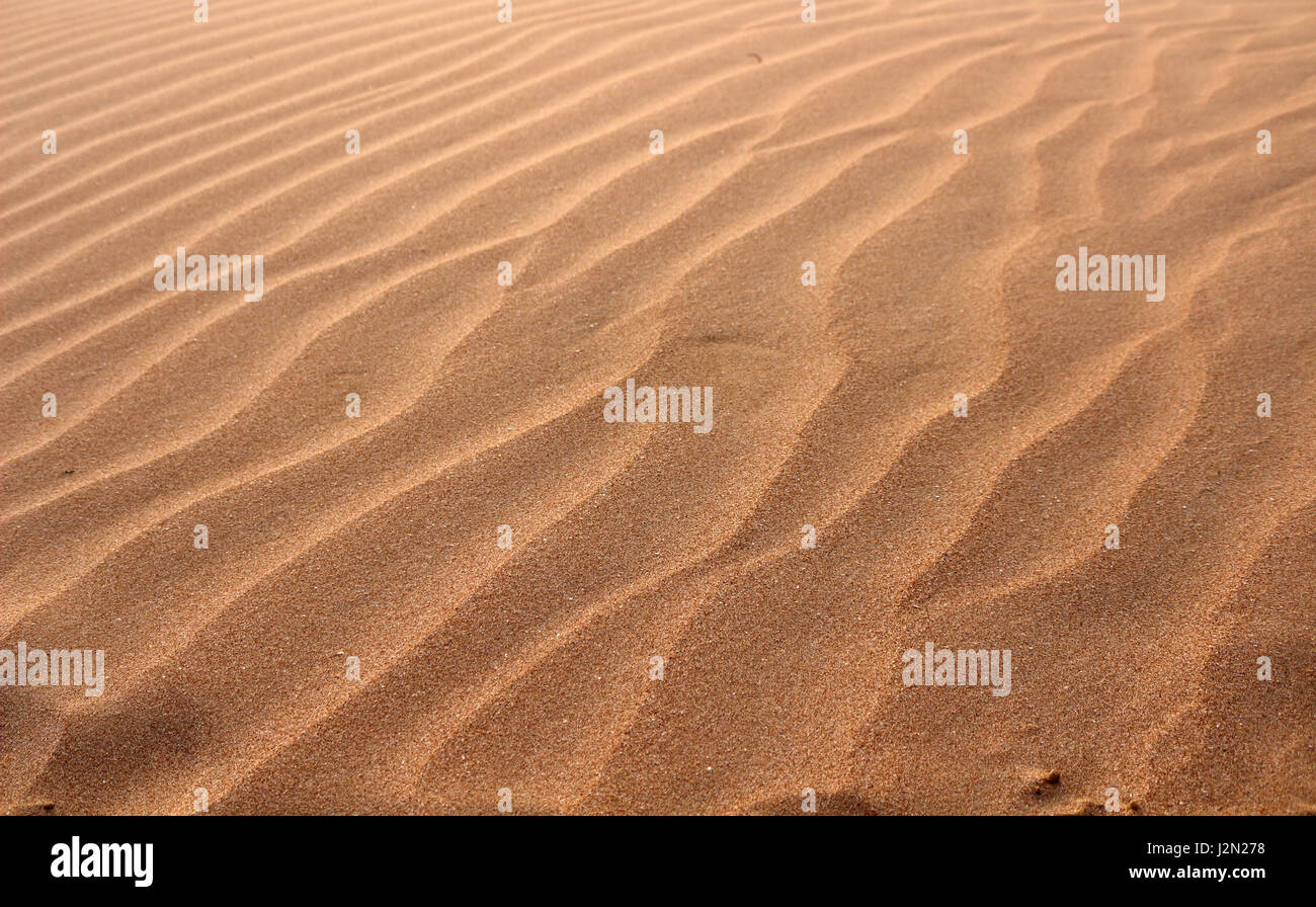 wavy sand in UAE Stock Photo - Alamy