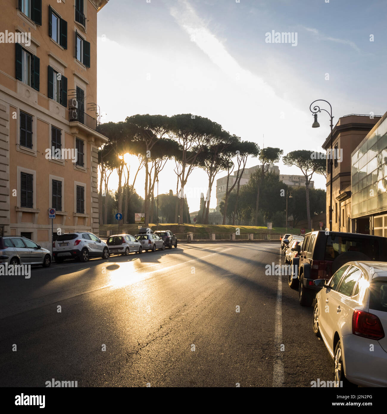 Morning in rome hi-res stock photography and images - Alamy