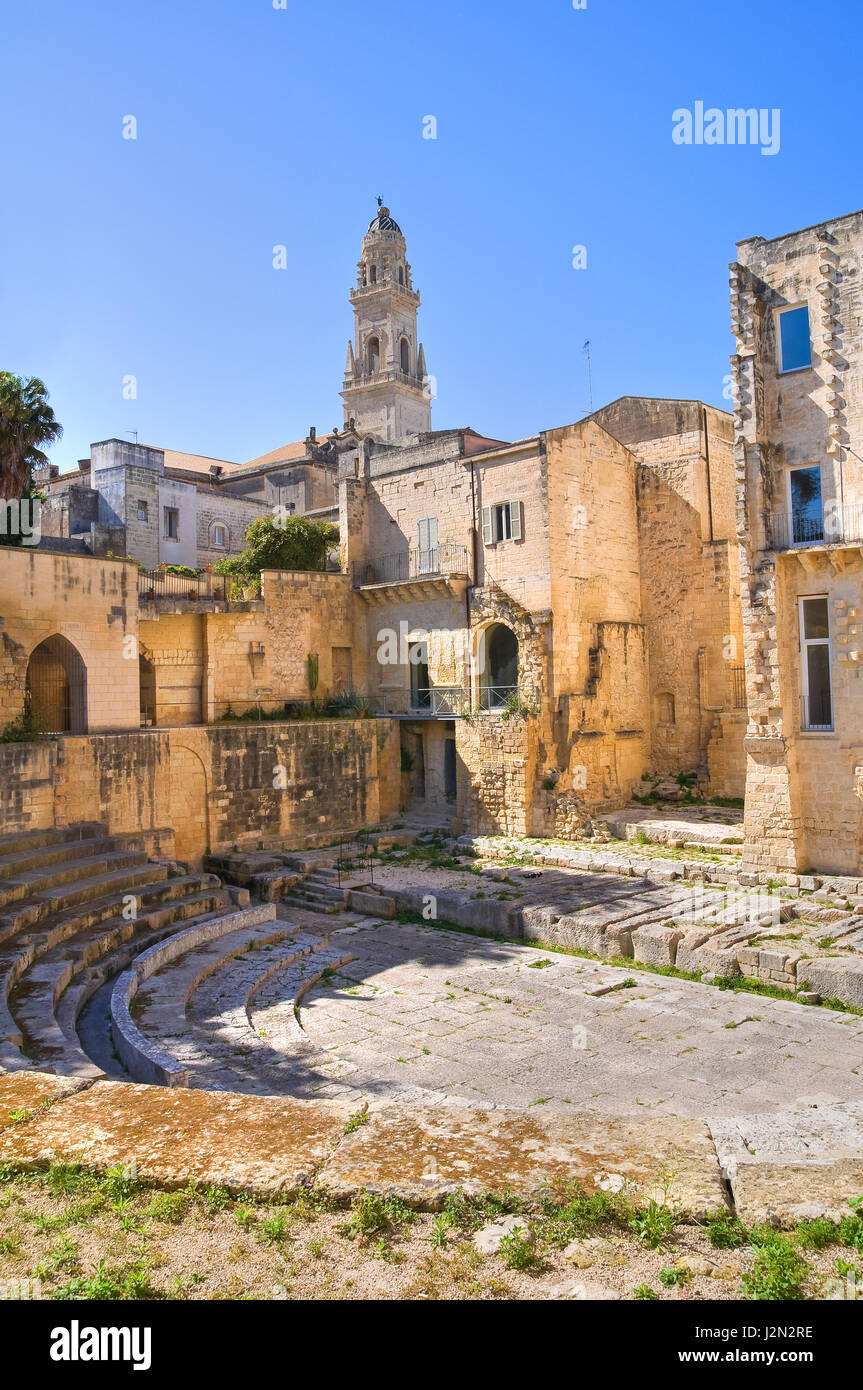 Lecce puglia roman amphitheatre hi-res stock photography and images - Alamy