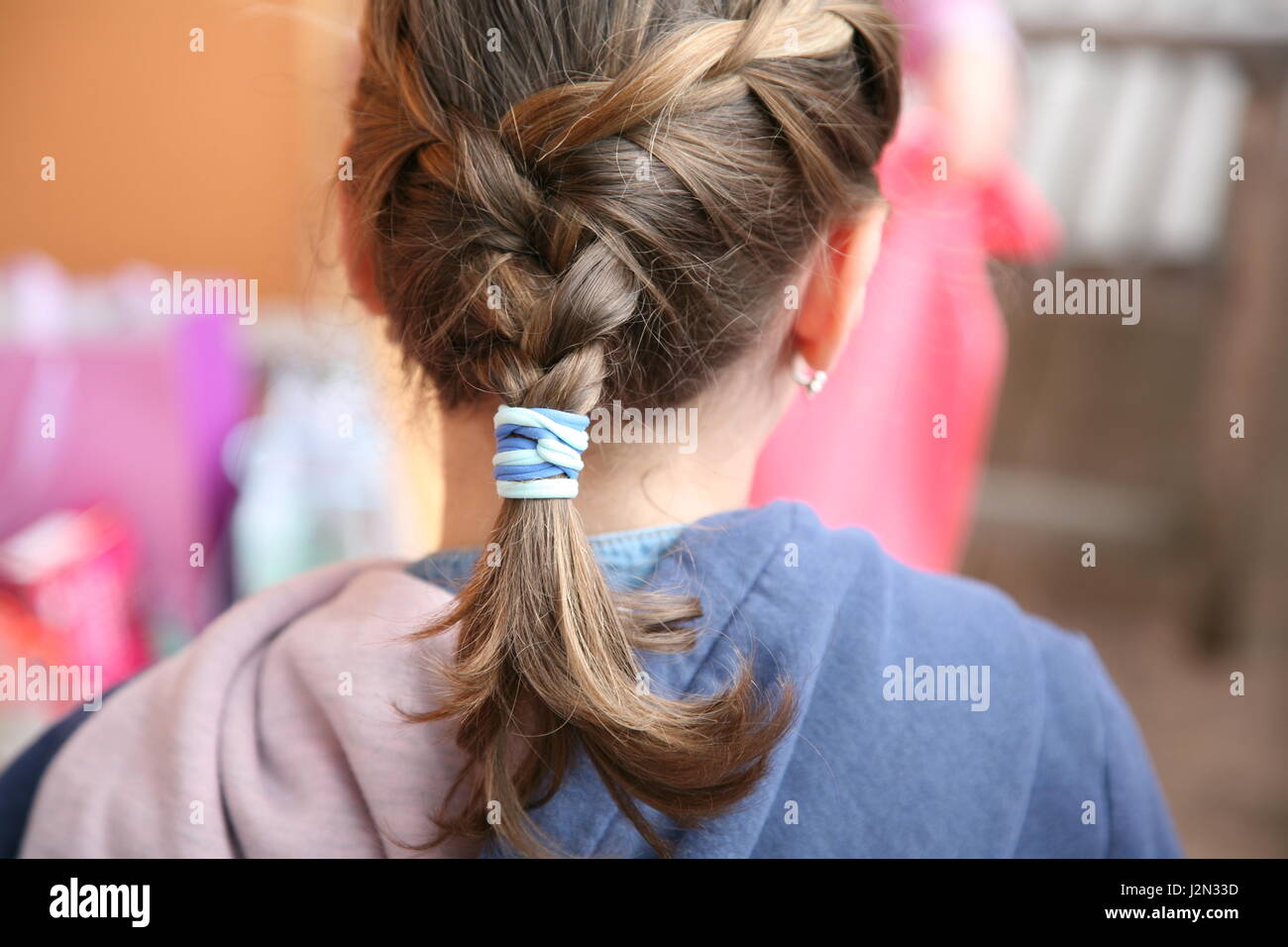 Plaited hair hi-res stock photography and images - Alamy