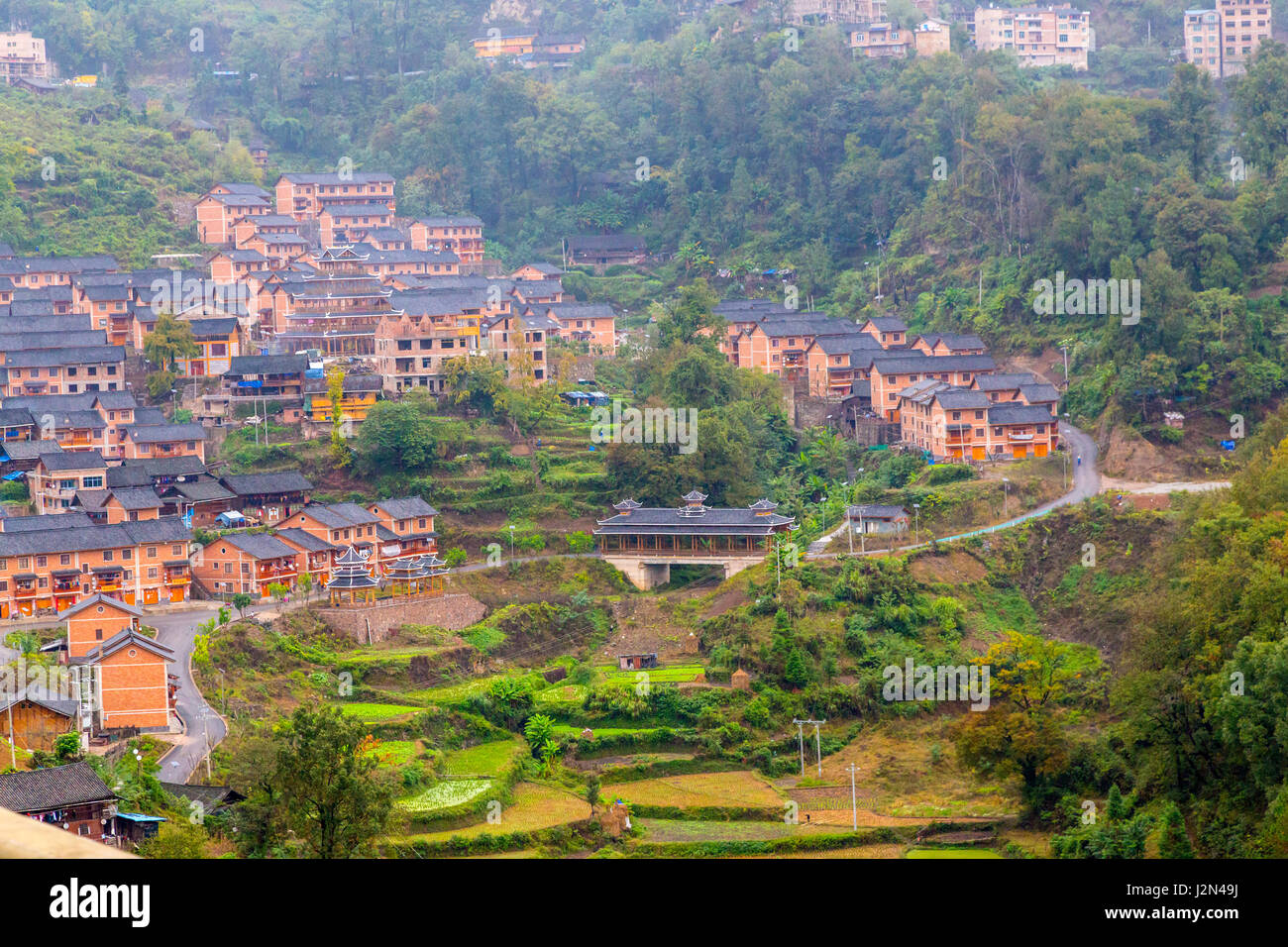 Chinese town architecture hi-res stock photography and images - Alamy