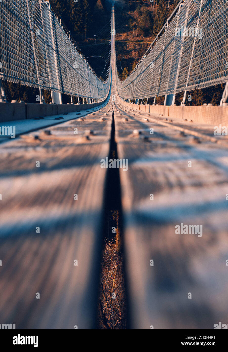 Opened in October 2015, Geierlay is Germany's longest suspension bridge ...