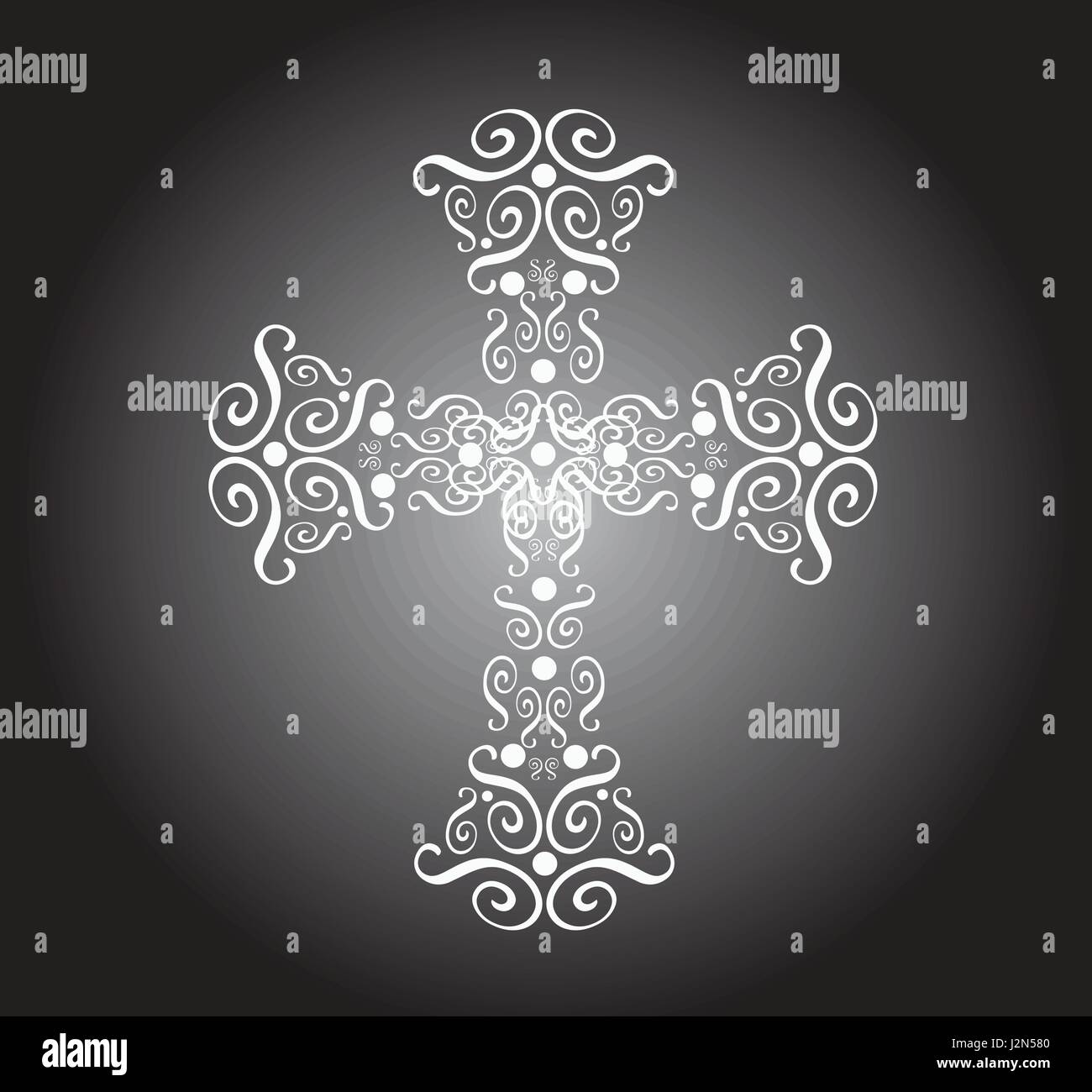 Cross ornament details, vector Stock Vector Image & Art - Alamy