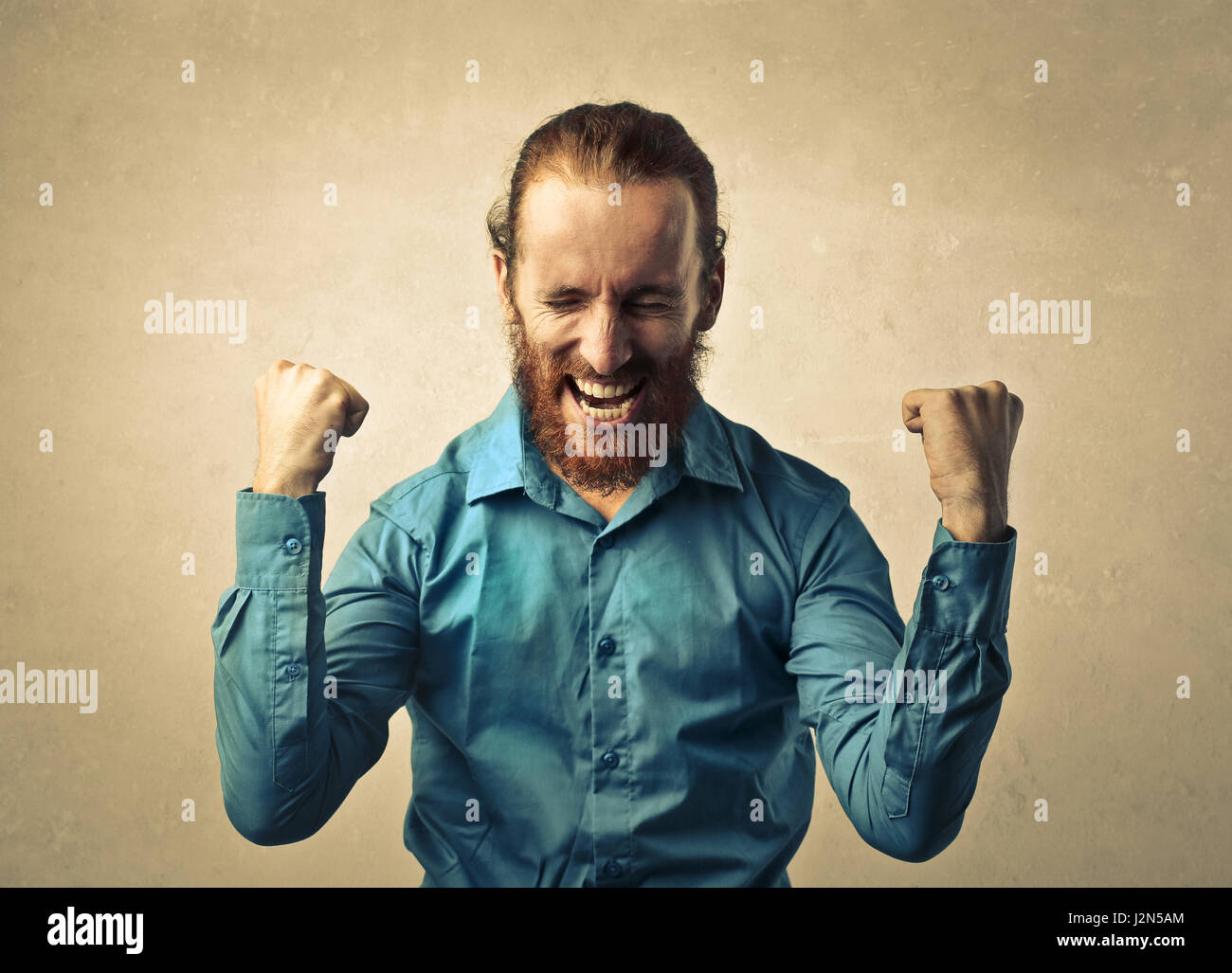 Successful adult exult hi-res stock photography and images - Alamy