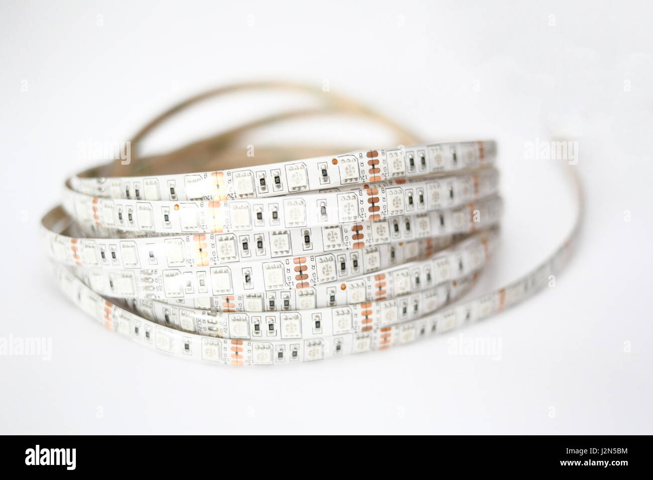 RGB LED Strip light Stock Photo - Alamy