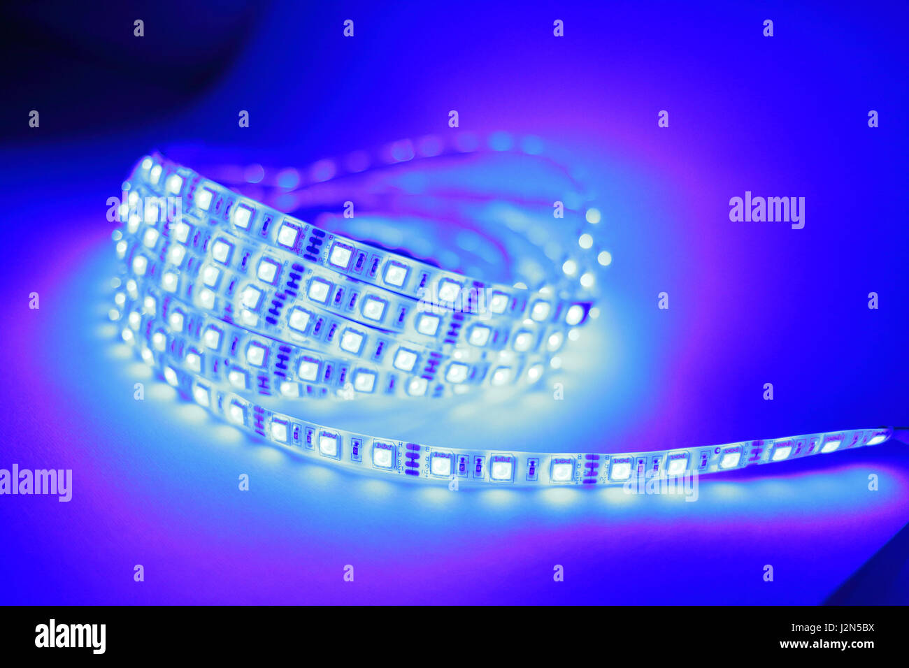 RGB LED Strip light Stock Photo - Alamy