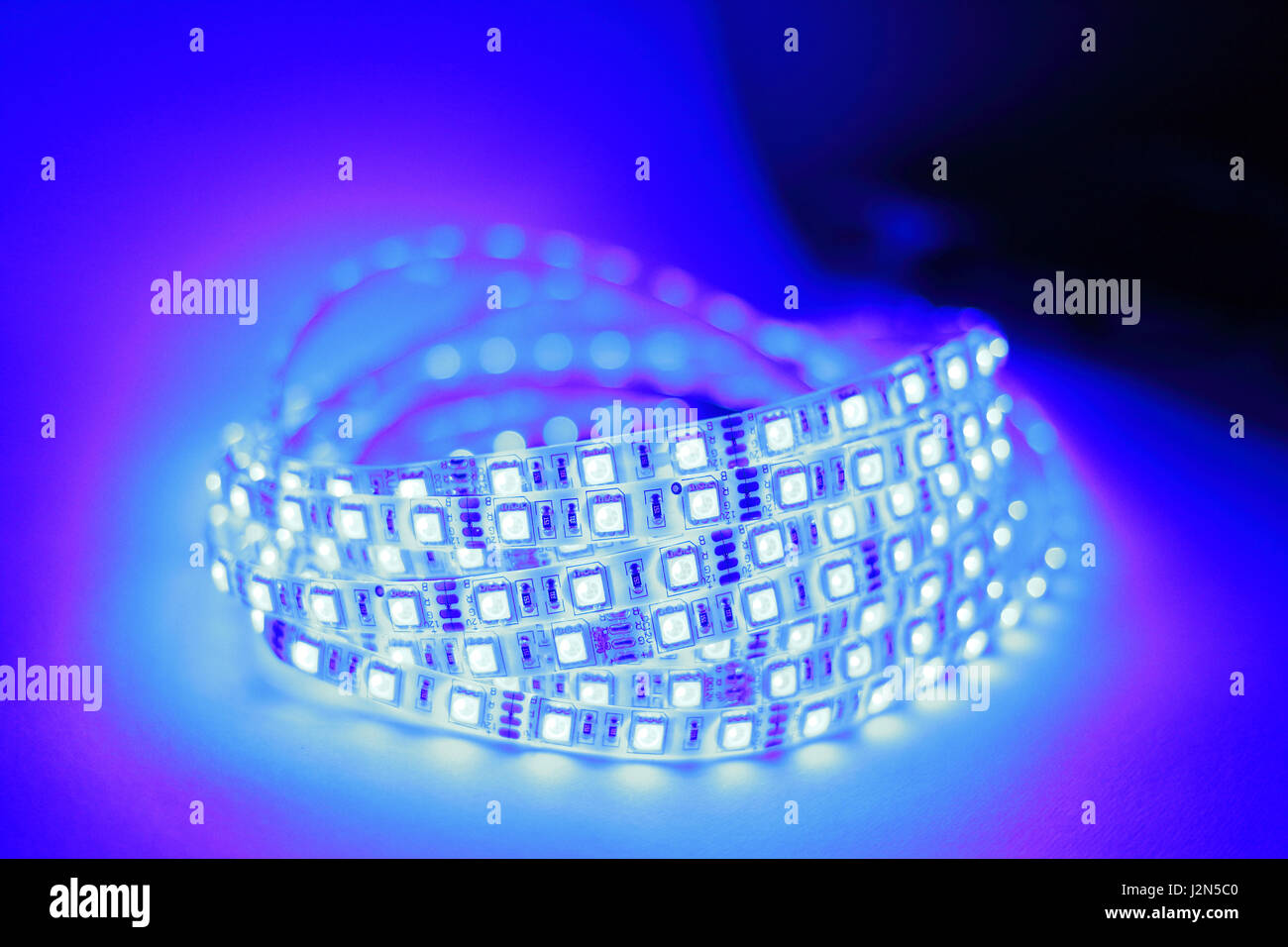 RGB LED Strip light Stock Photo - Alamy