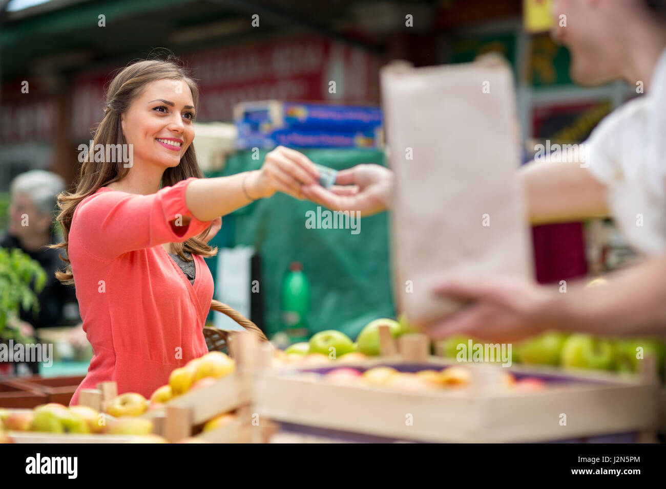 Buying Food With Money