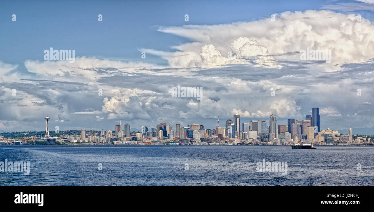 Seattle city view hi-res stock photography and images - Alamy