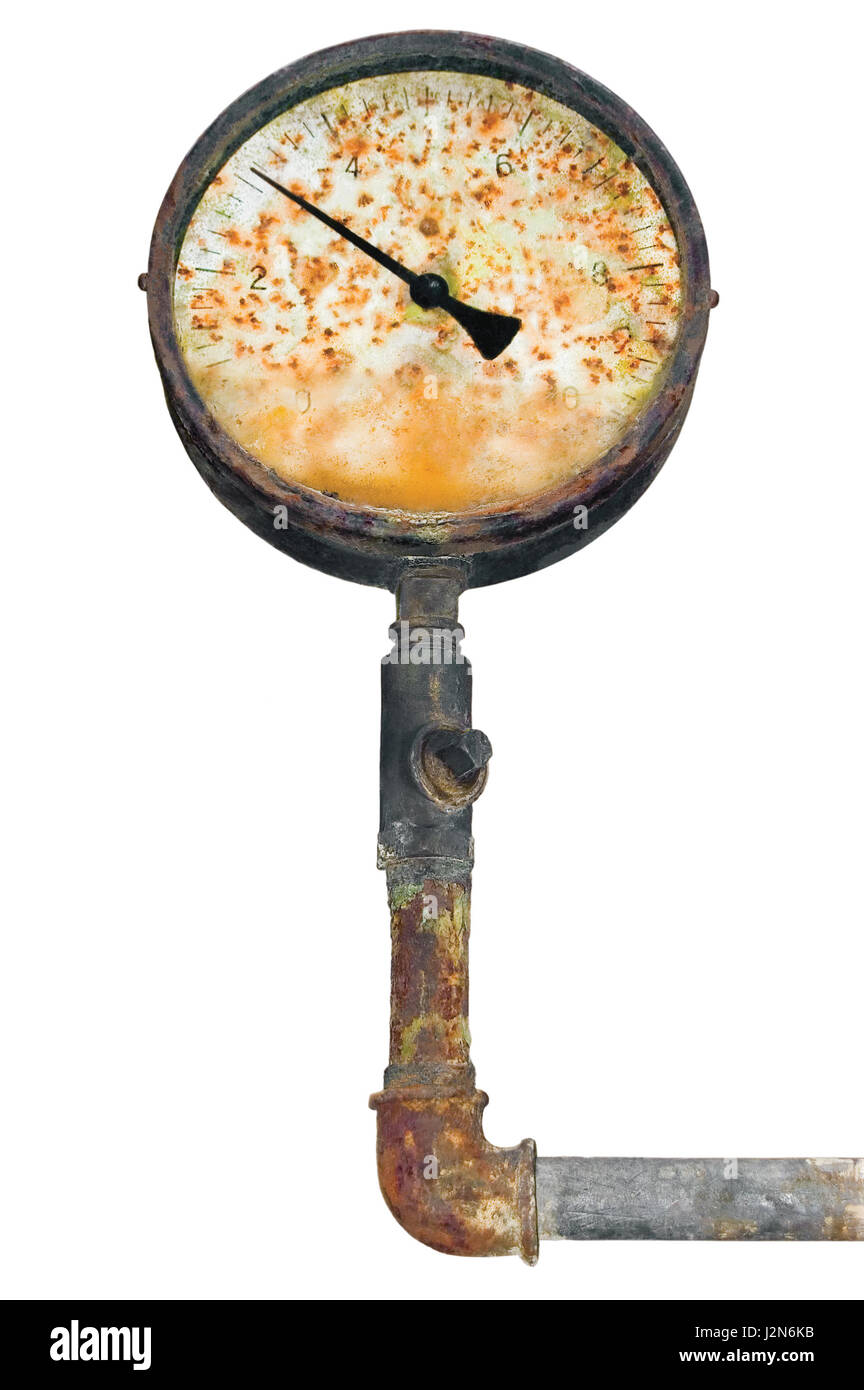 Old gas meter plumbing hi-res stock photography and images - Alamy