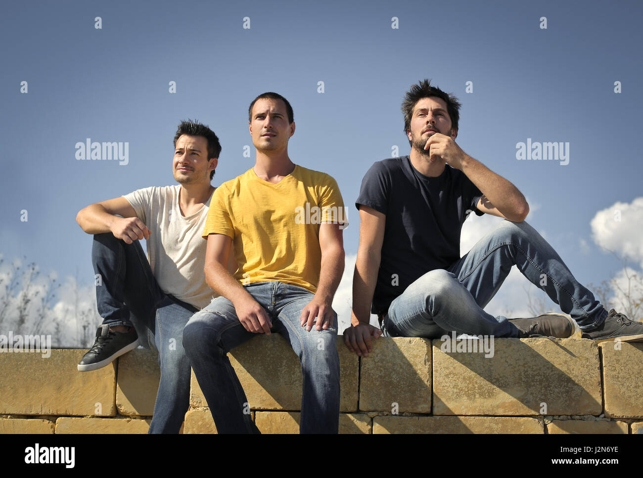 Portrait 3 business people hi-res stock photography and images - Alamy