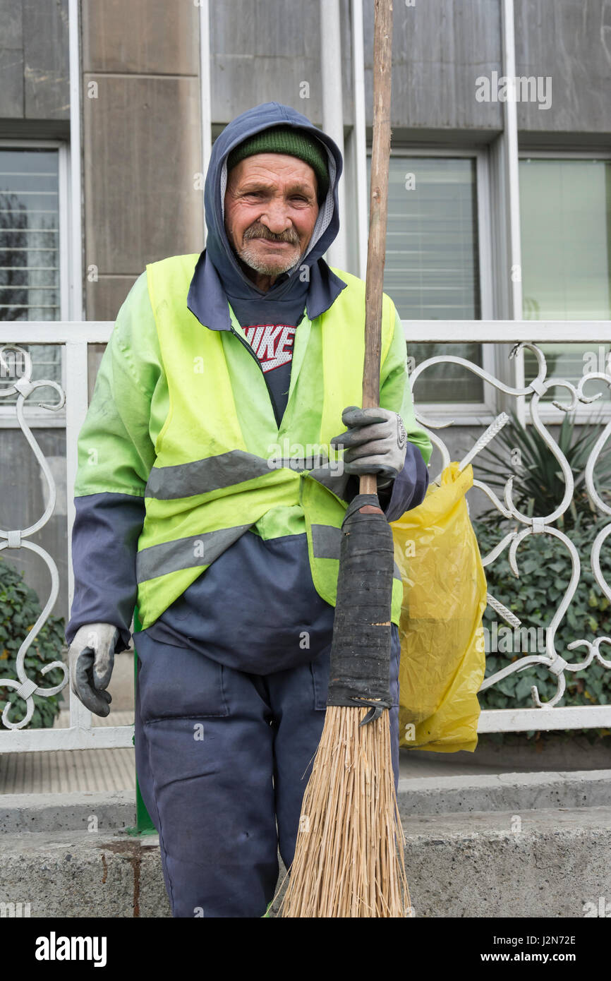 Tehran Province- IRAN-March 17, 2016 A Portrait of An Old Urban Street ...