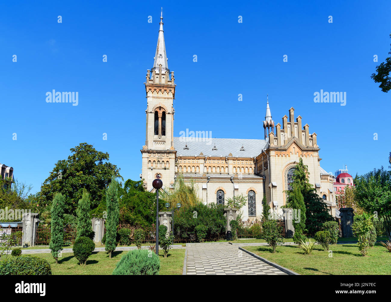 Batumi Cathedral of the Mother of God is a Georgian Orthodox cathedral ...
