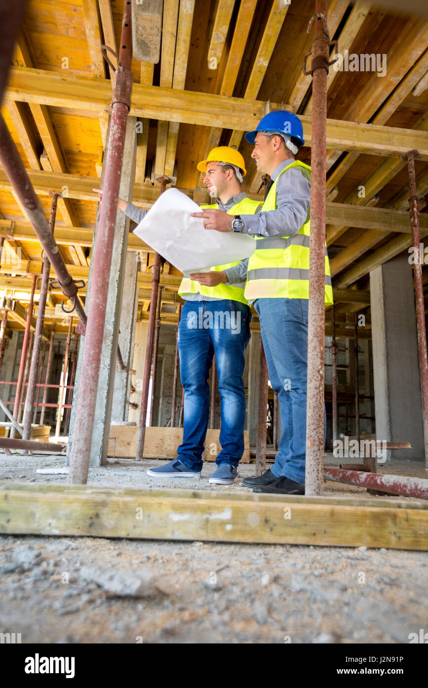 Constructer architect plan hi-res stock photography and images - Alamy