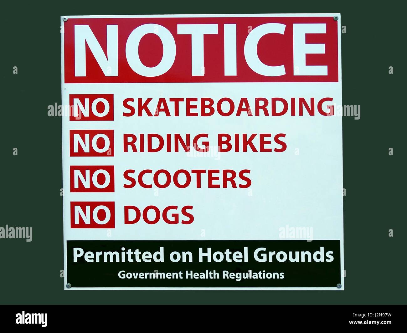 Prohibition information hi-res stock photography and images - Alamy