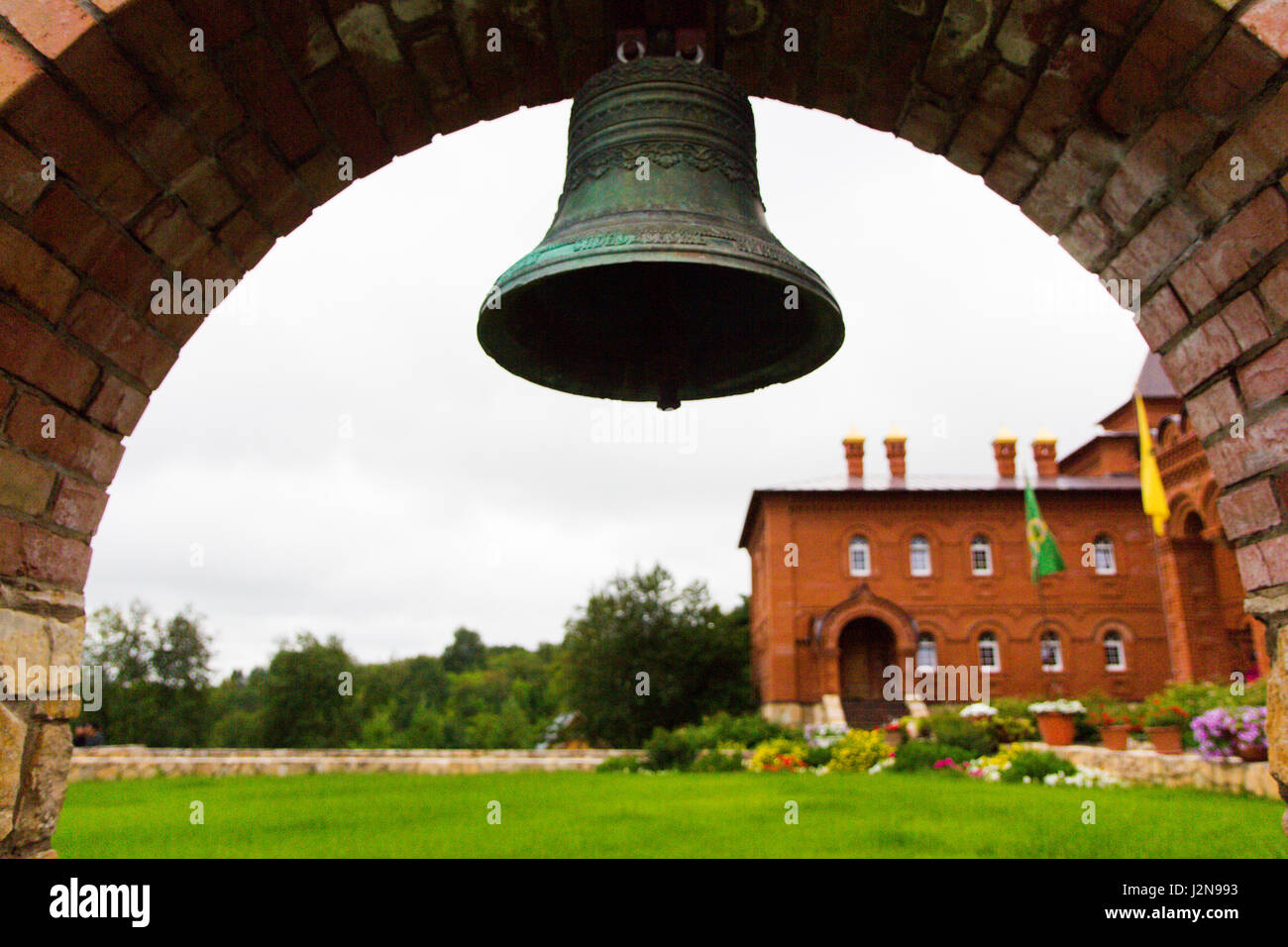 Religious Christian bells. The ringing of the bell Stock Photo - Alamy