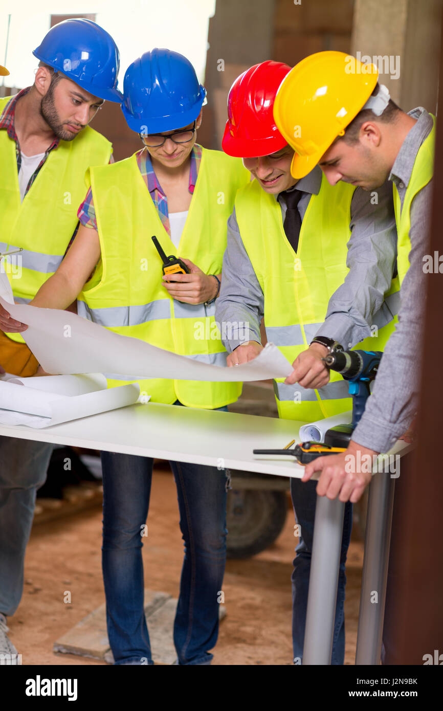 Construction site plan hi-res stock photography and images - Alamy