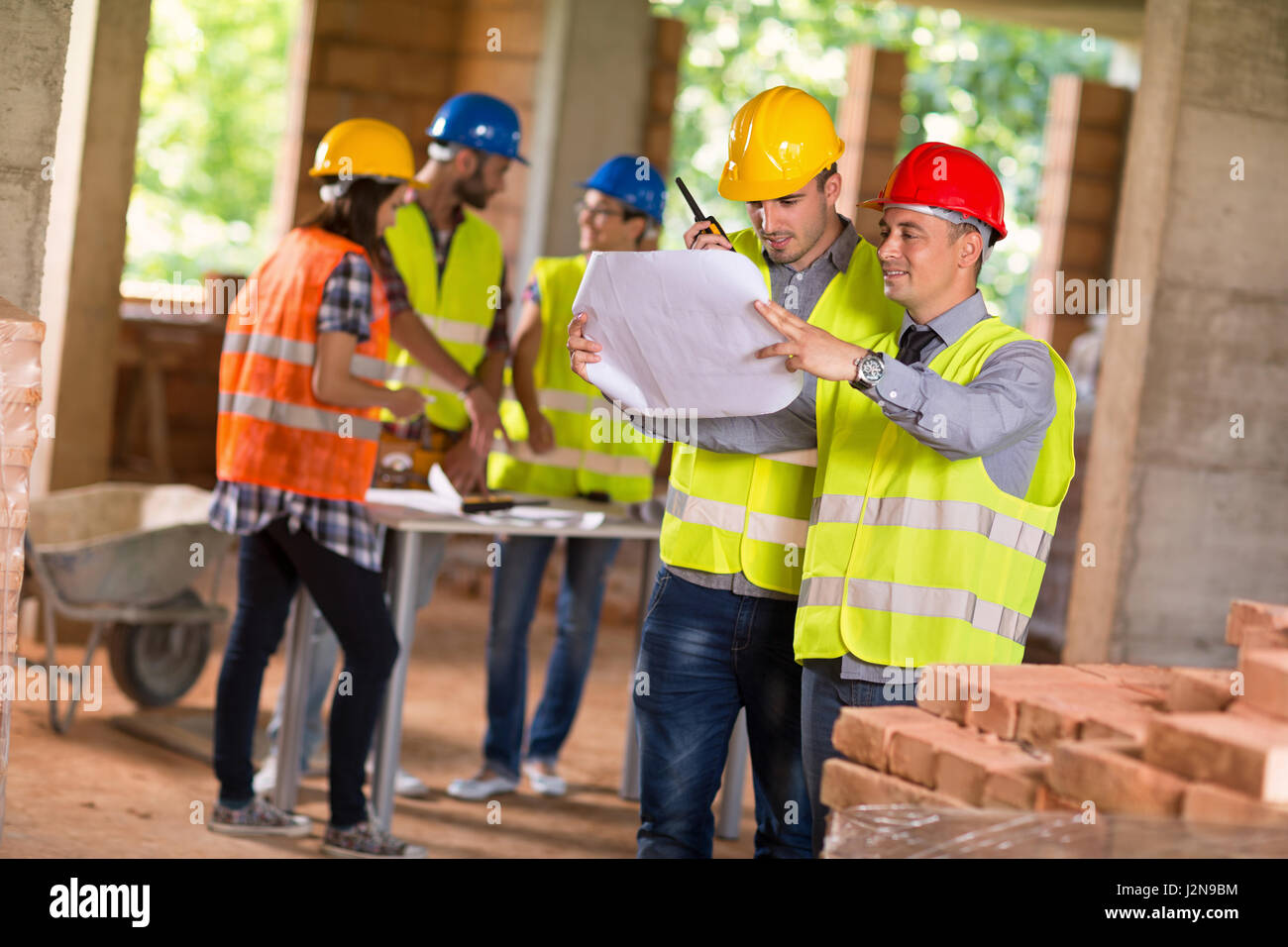 Construction project site layout hi-res stock photography and images ...