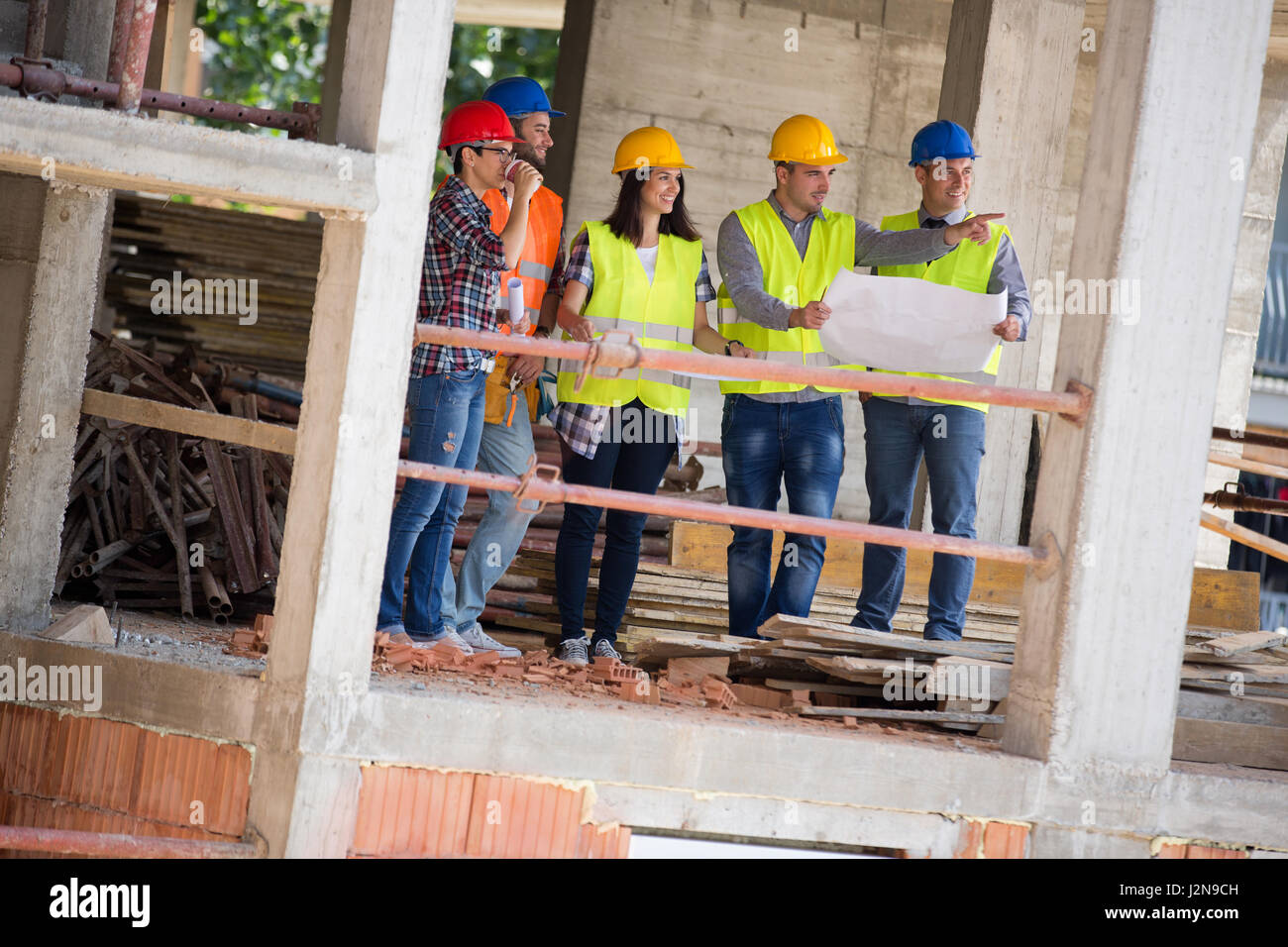 Male real estate engineer studying hi-res stock photography and images ...