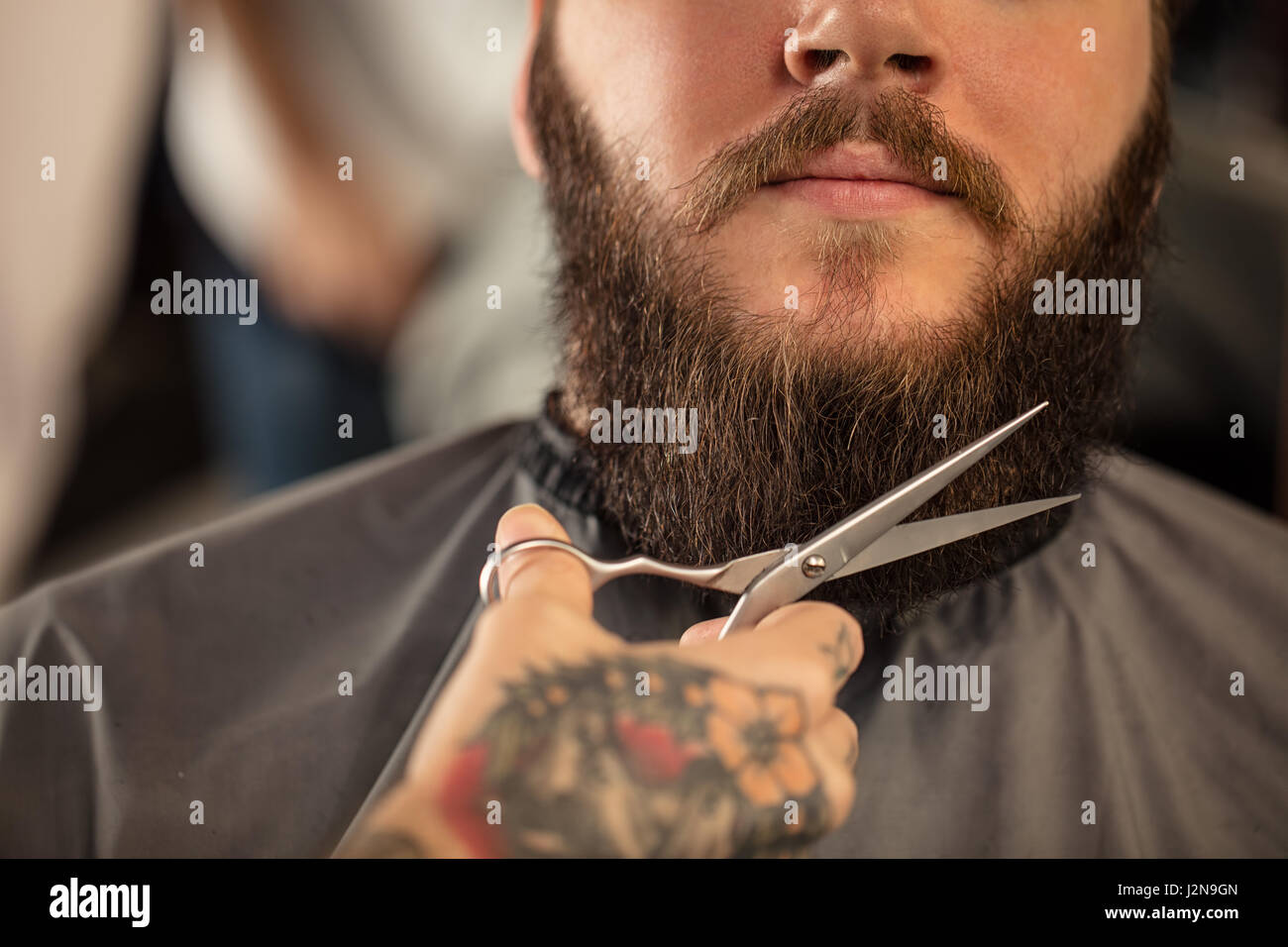 Barber scissors vintage barbershop hi-res stock photography and images ...