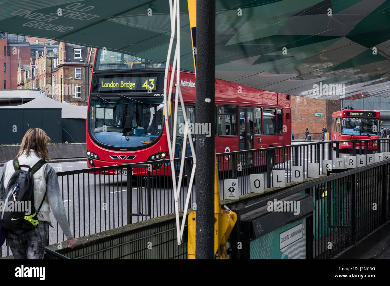 Old Street station Stock Photo - Alamy