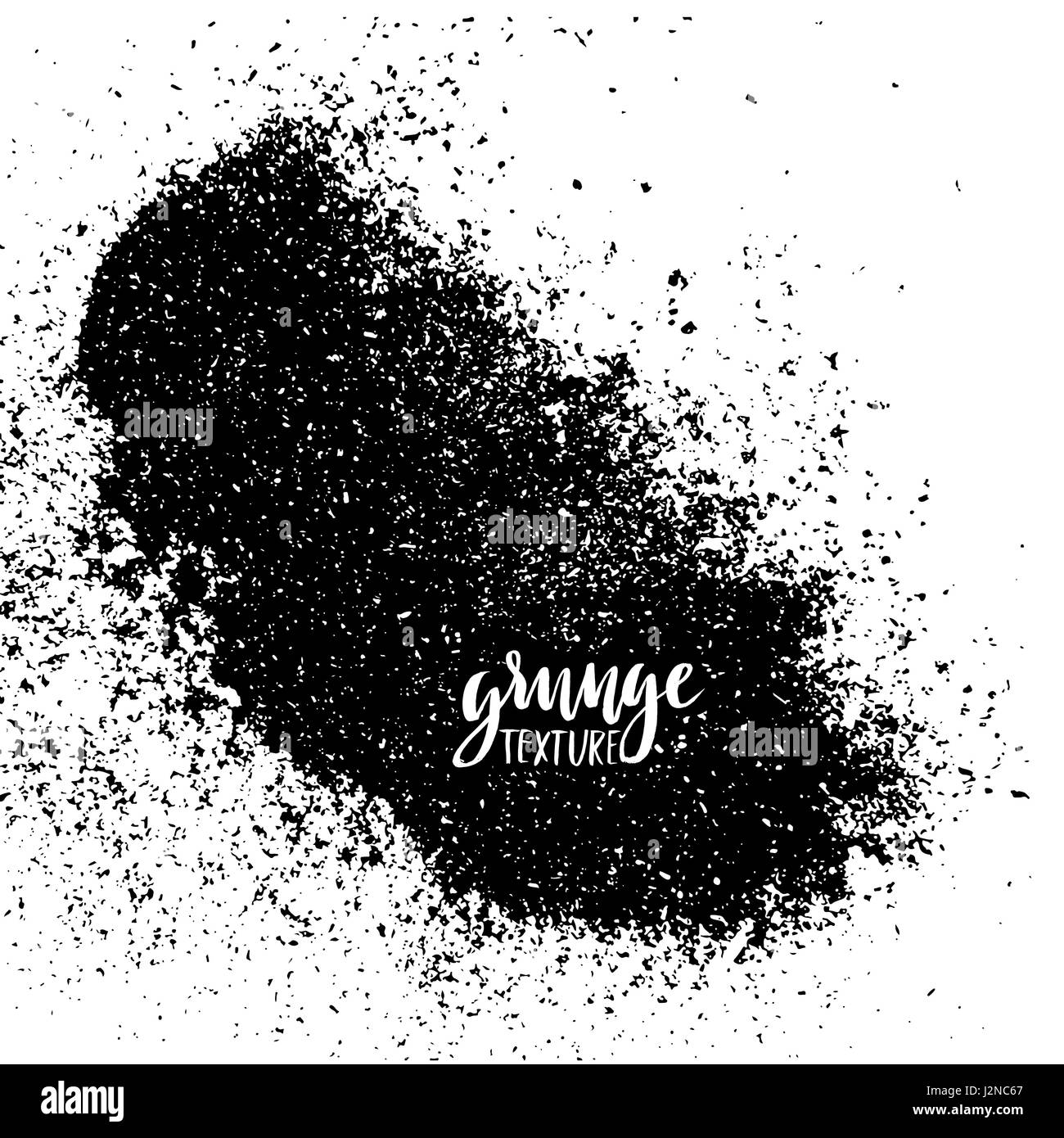 Ink dust texture for your design. Grunge powder pattern. Vector ...