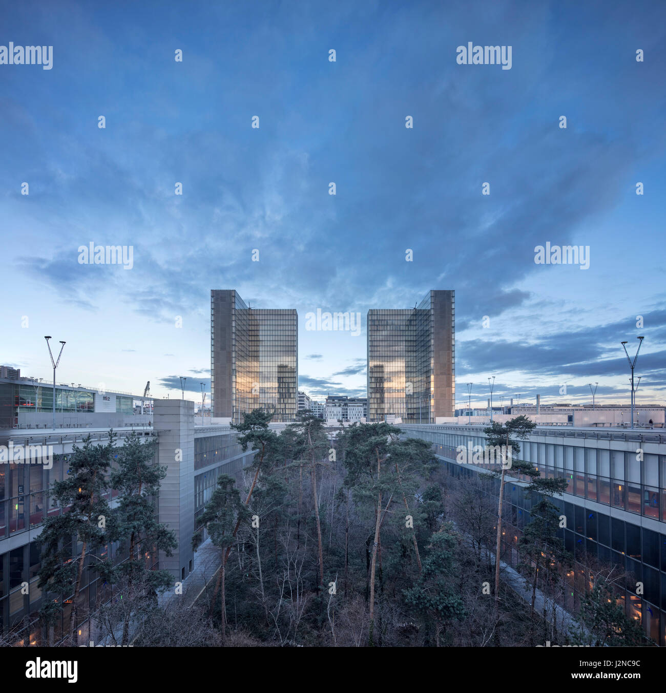 The Bibliothèque nationale de France, the French National Library ...