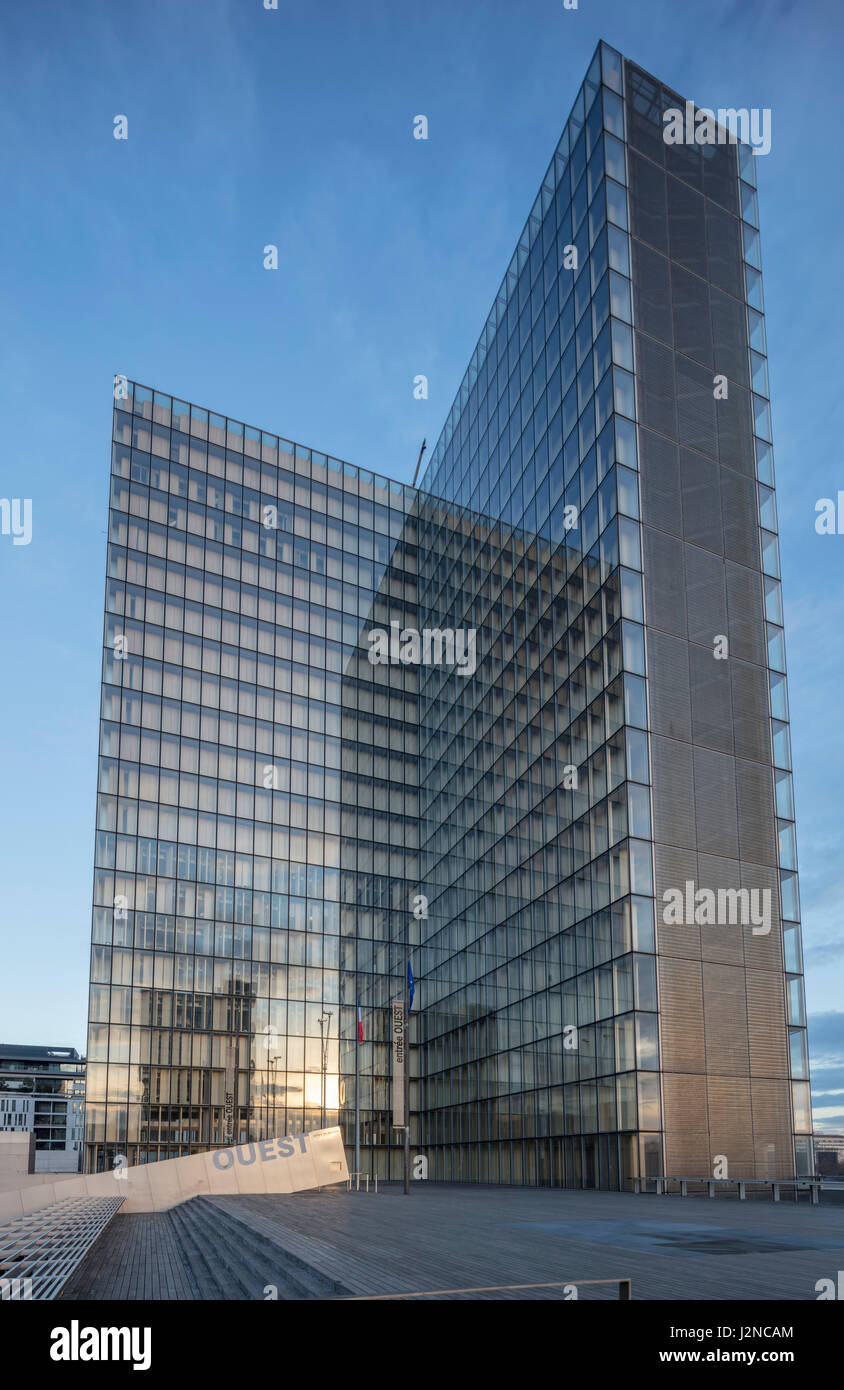 The Bibliothèque nationale de France, the French National Library ...