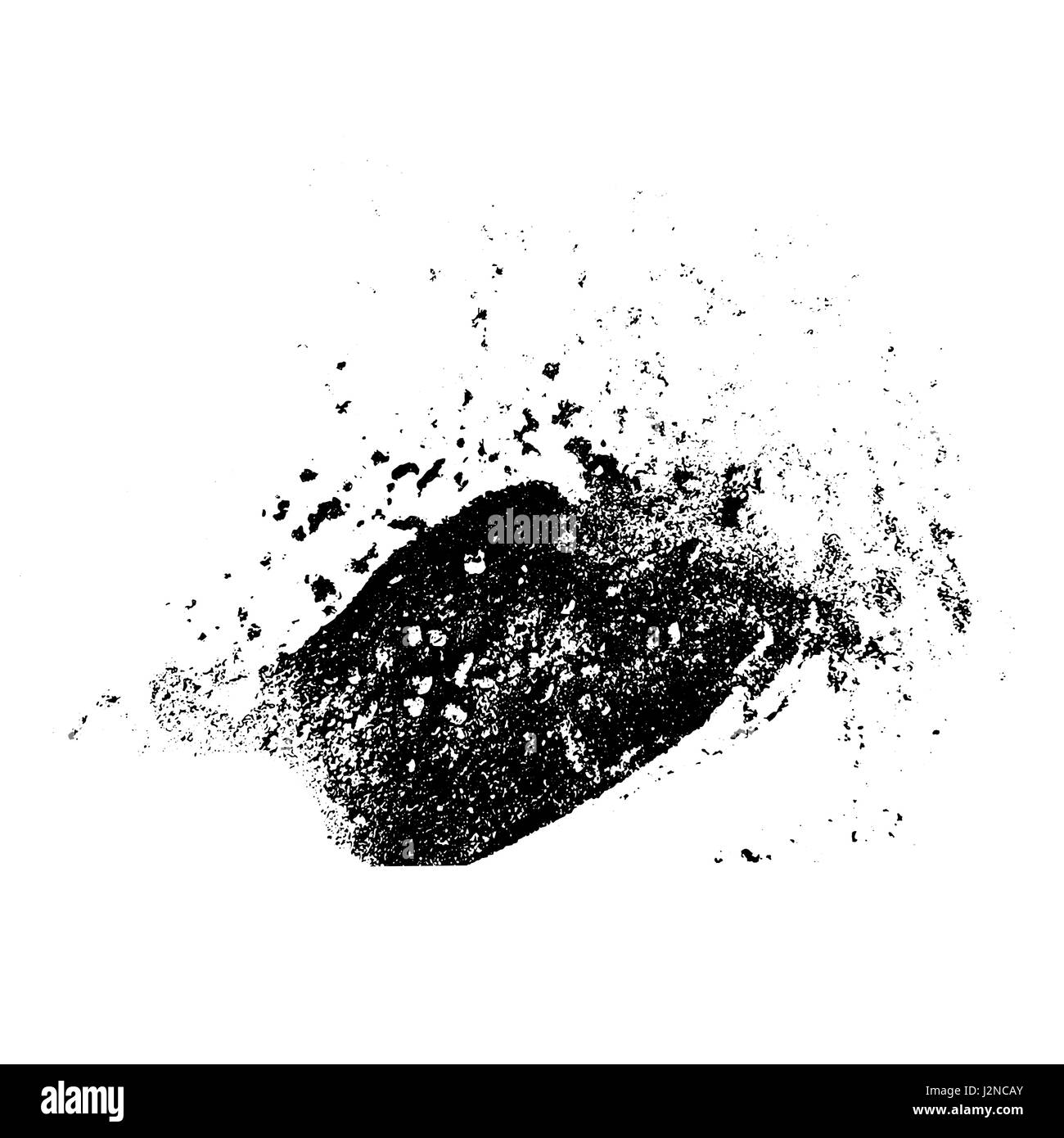 Ink dust texture for your design. Grunge powder pattern. Vector ...