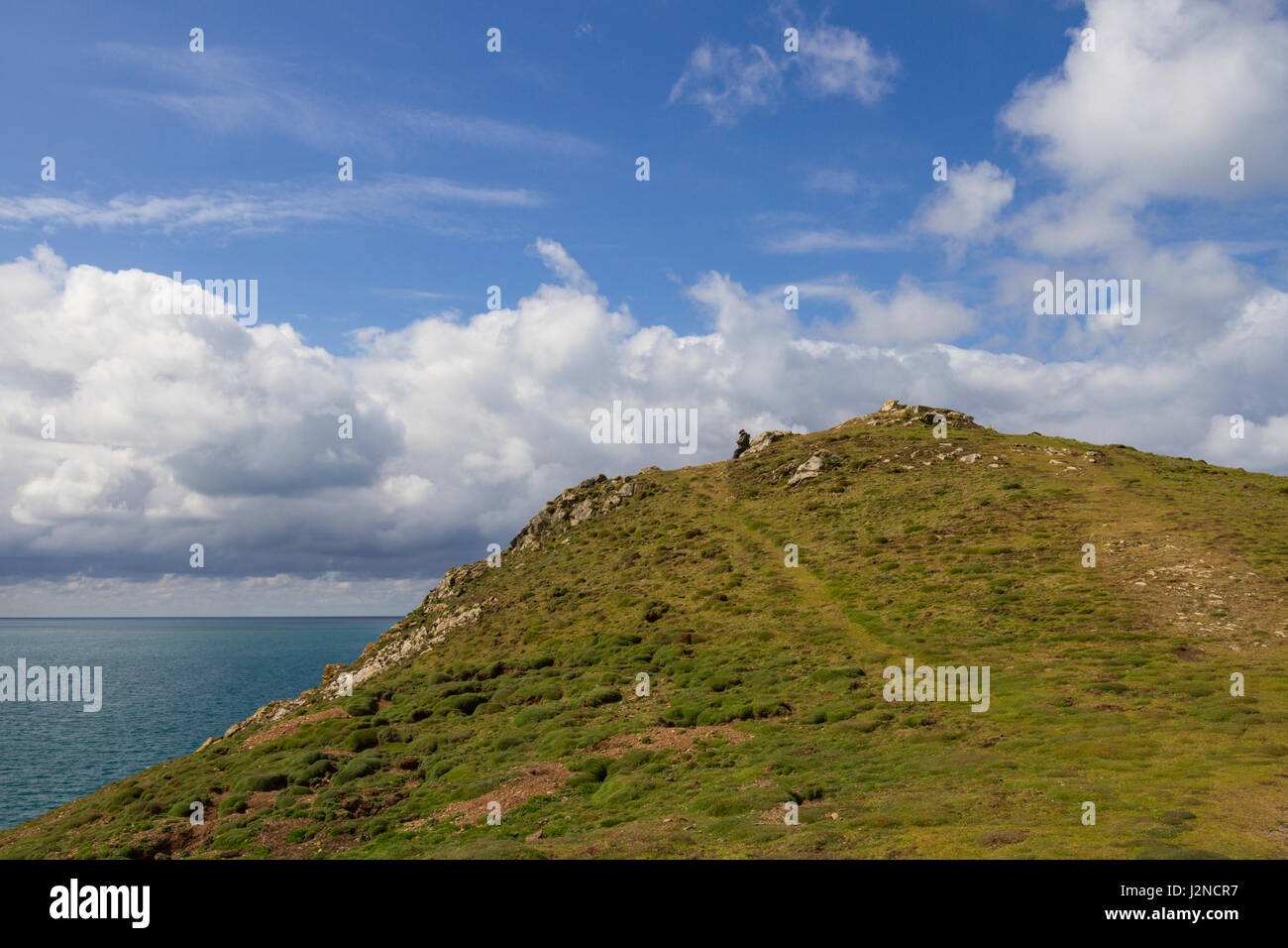 Cliffs at Port Quin in North Cornwall Stock Photo - Alamy