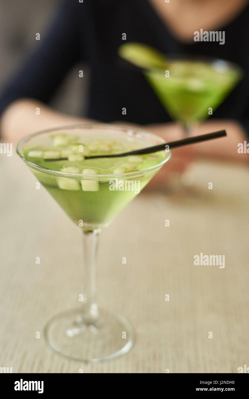Appletini cocktail liquor martini hi-res stock photography and images ...