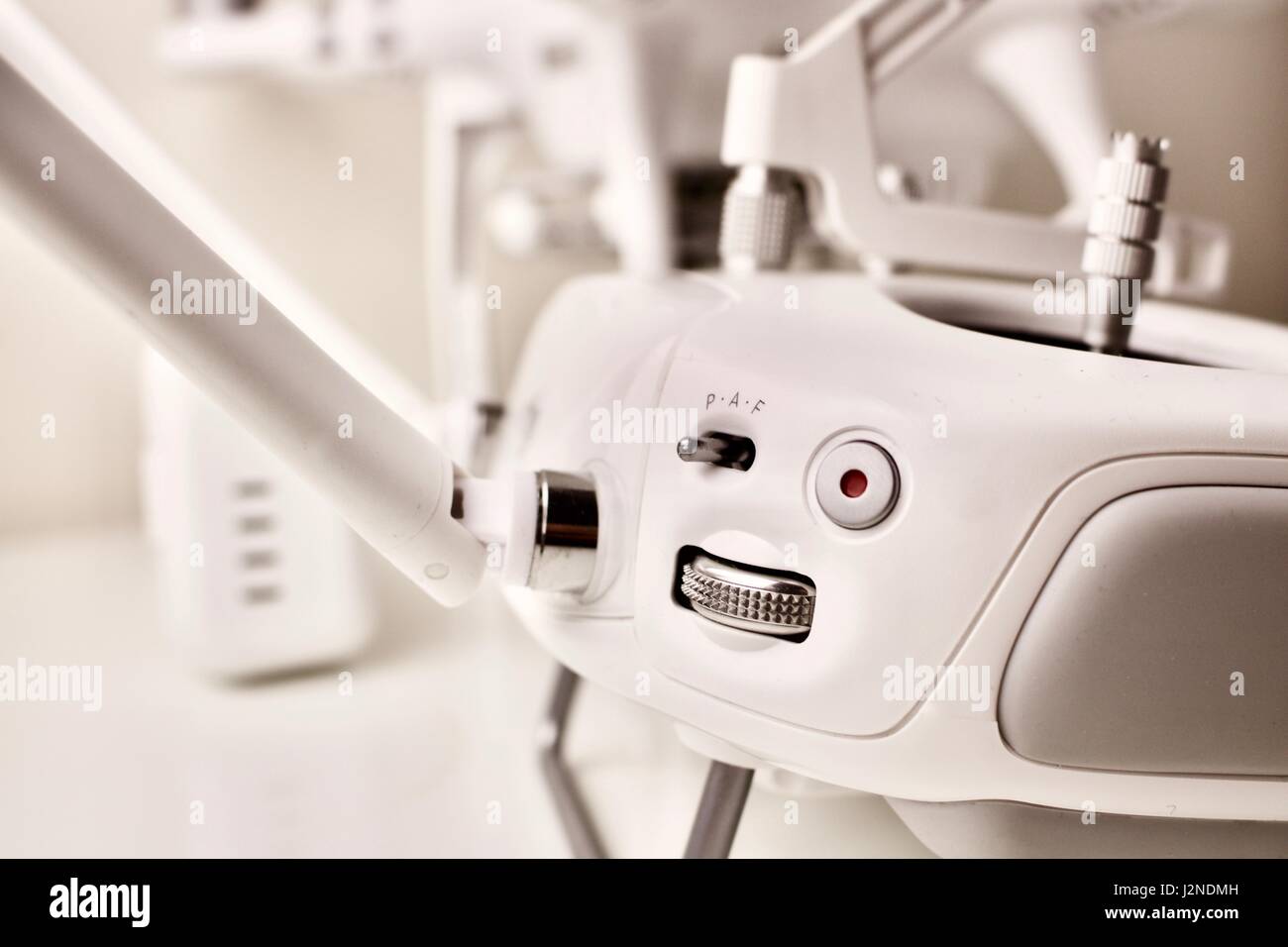 White flight controller Stock Photo - Alamy