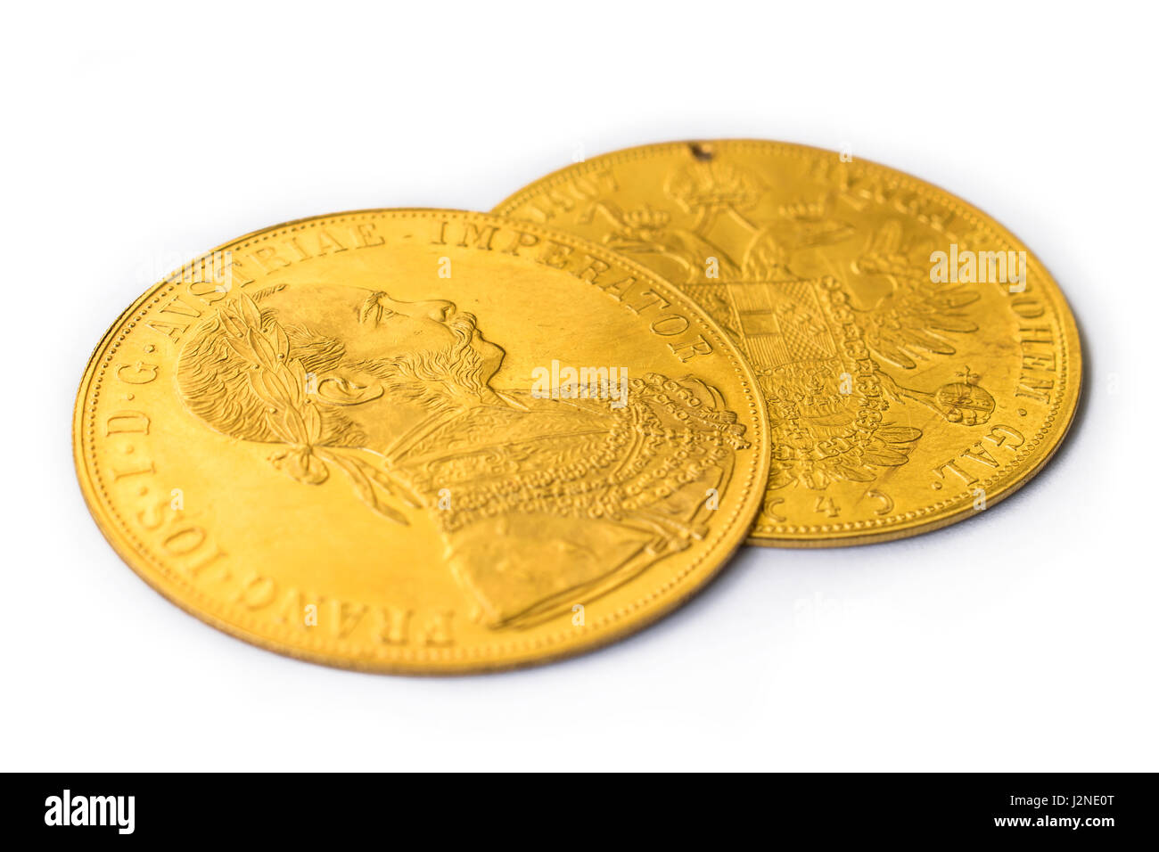Golden ducat Cut Out Stock Images & Pictures - Alamy