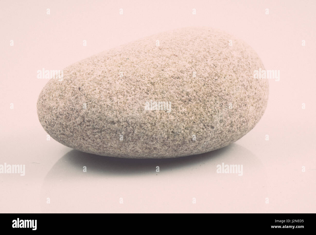 single stone isolated on white background. geological element. vintage ...