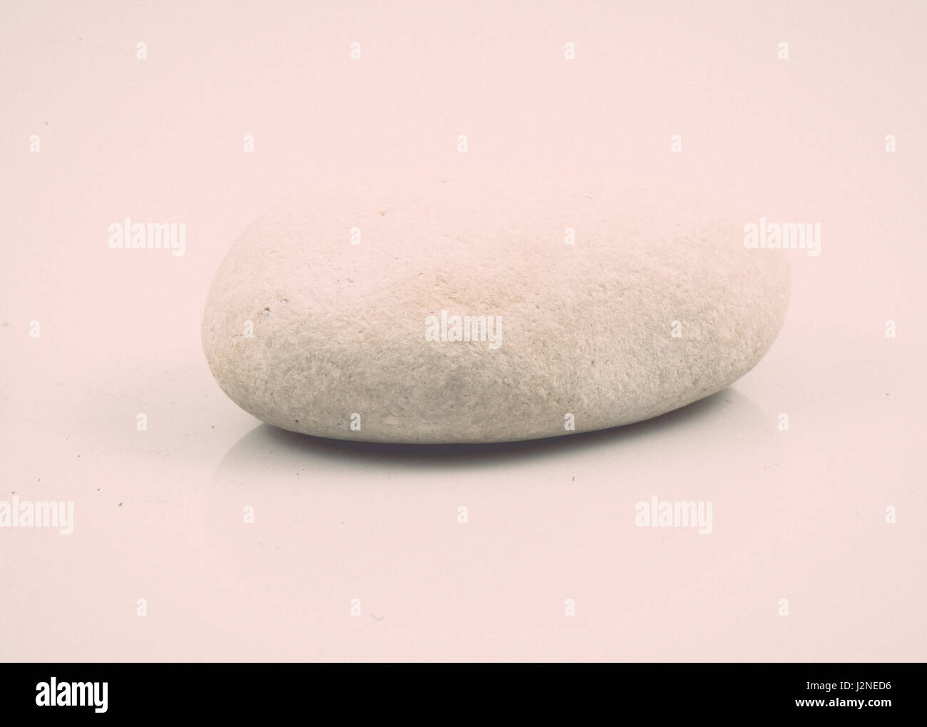 single stone isolated on white background. geological element. vintage ...