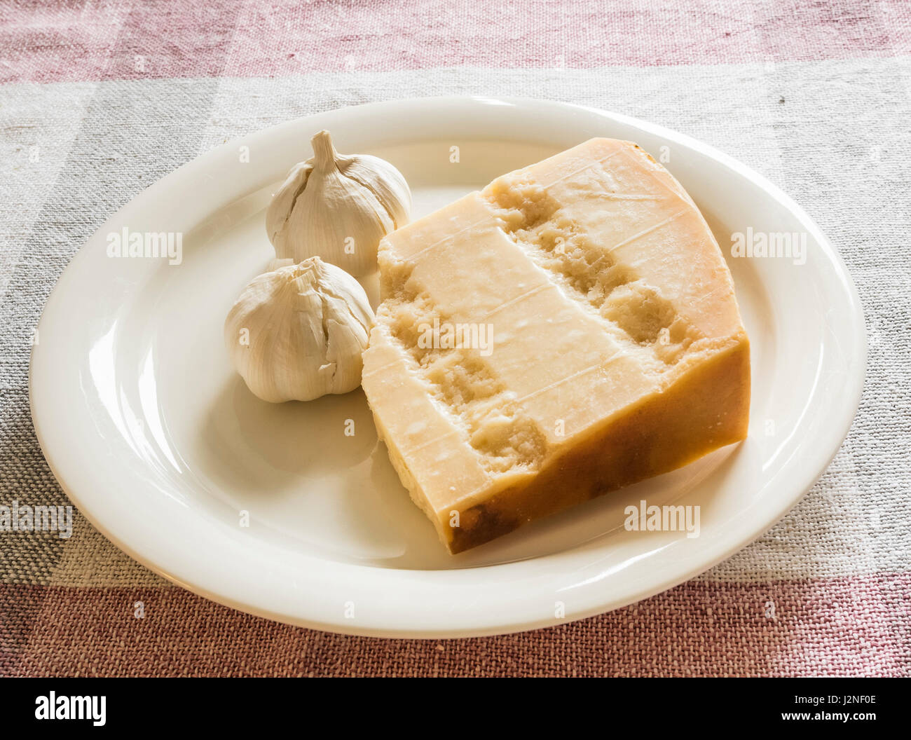 Garlic and Parmesan Stock Photo - Alamy