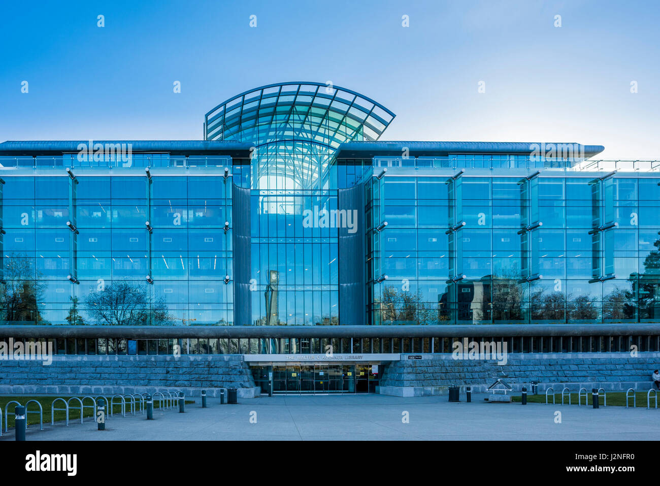 Walter C Koerner Library, UBC, Vancouver, British Columbia, Canada Stock Photo - Alamy