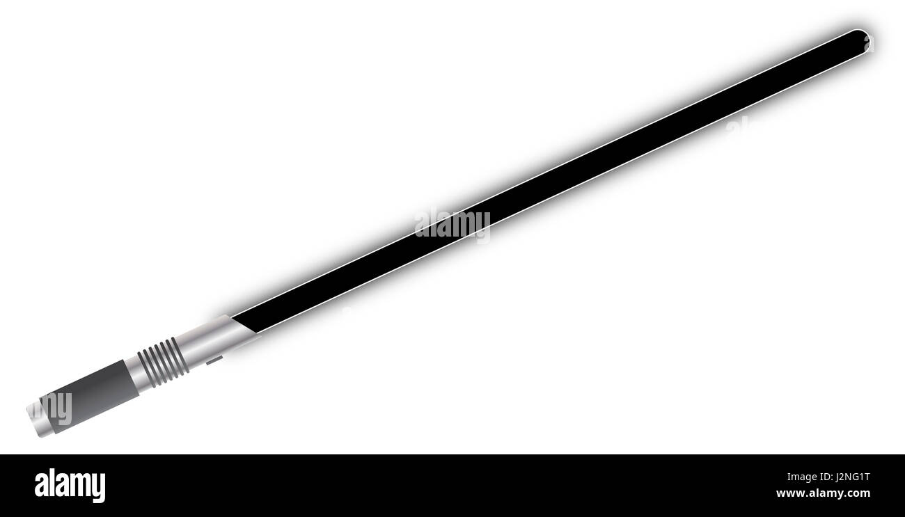 A light beam sword isolated on a white background Stock Photo - Alamy