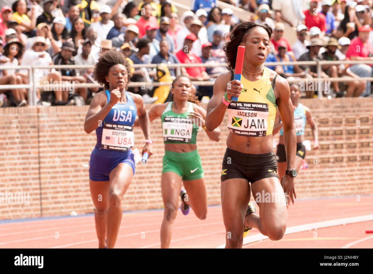 Philadelphia, Pennsylvania, USA. 29th Apr, 2017. JAIDE STEPTER, of Team ...
