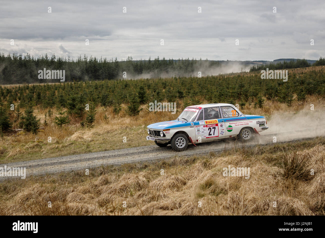 Bmw rally car race hi-res stock photography and images - Alamy