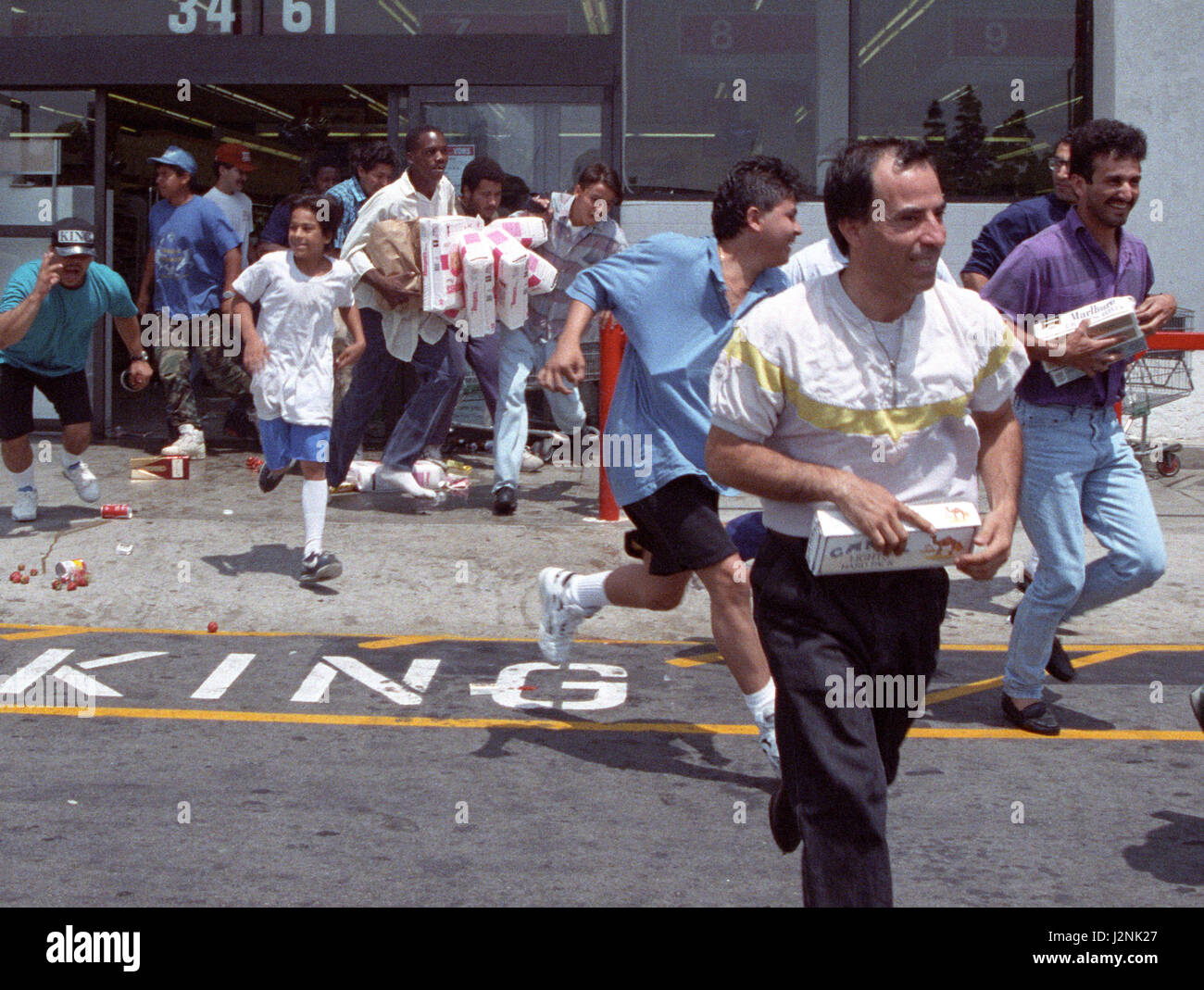 1992 los angeles riots hi-res stock photography and images - Alamy
