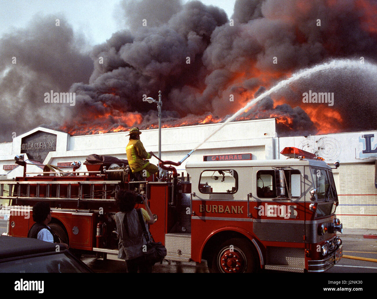 1992 los angeles riots hi-res stock photography and images - Alamy