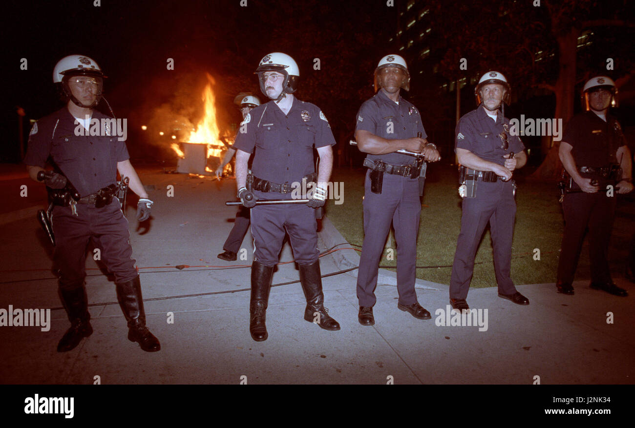 1992 los angeles riots hi-res stock photography and images - Alamy